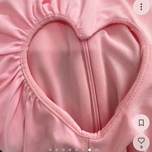 Zara | Tops | Zara Heart Cutout Bodysuit | Poshmark